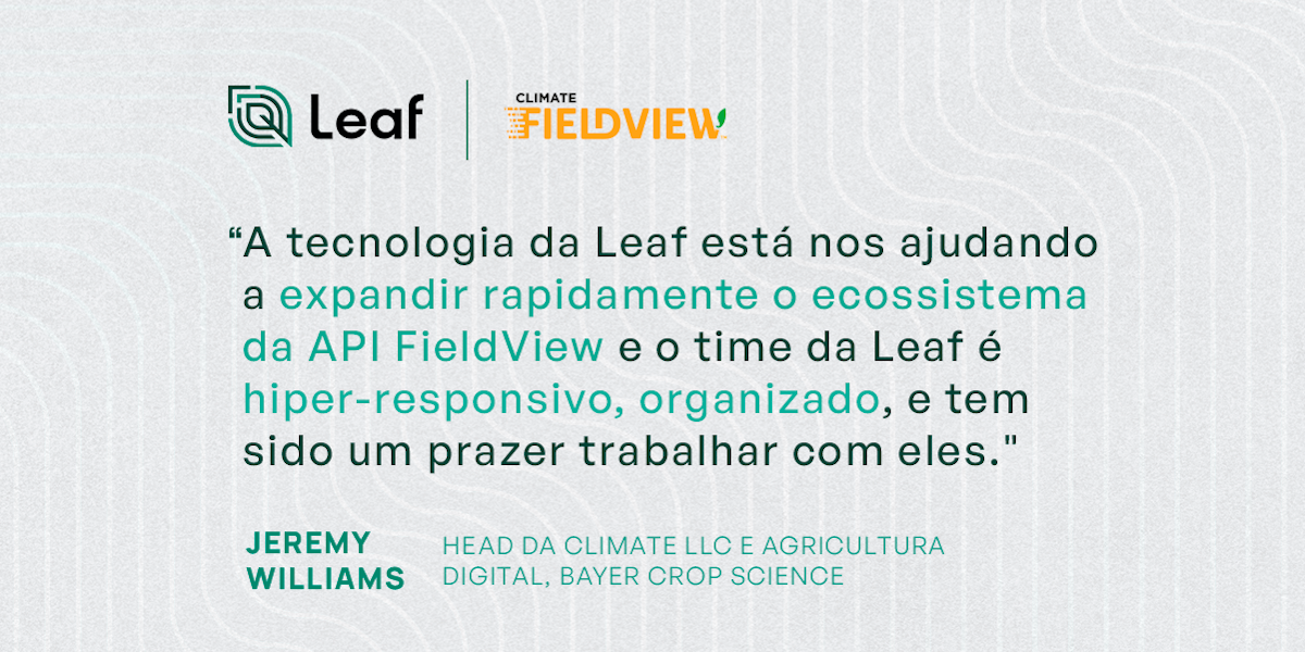 Leaf Auxilia Bayer A Expandir Seus Parceiros No Ecossistema